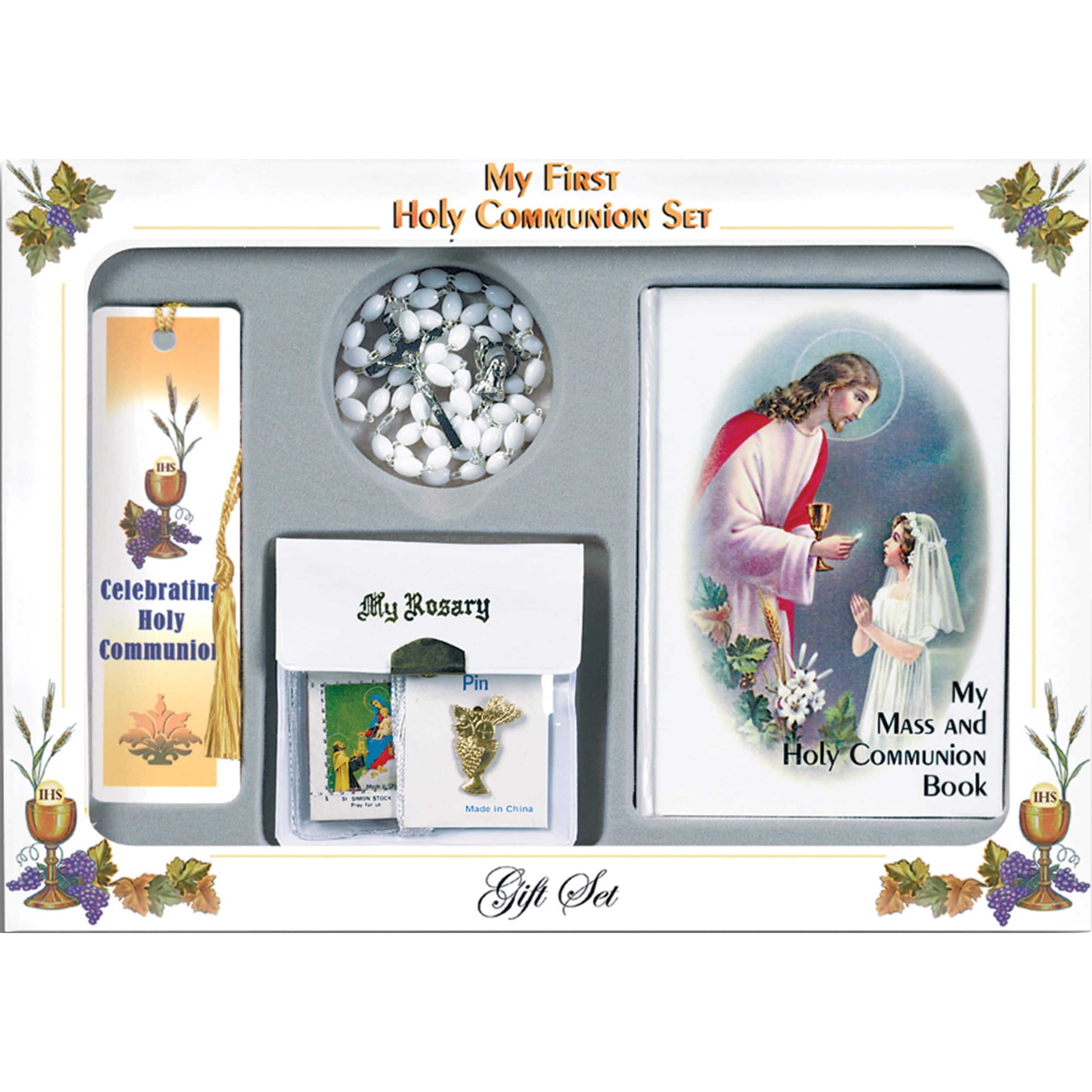Fashion Girl's First Holy Communion Gift Set (11 X 1) Made In China ...