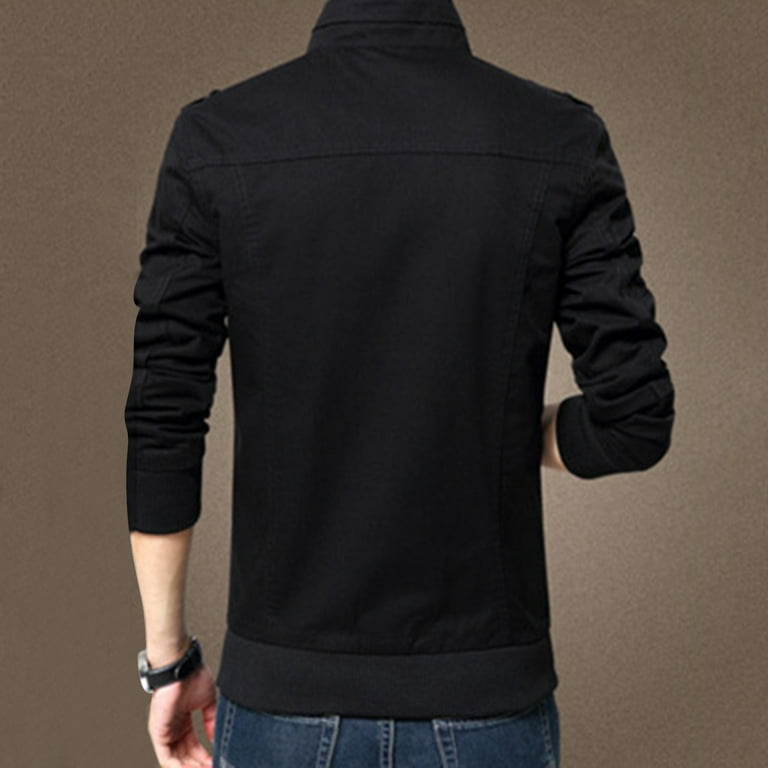 Casual Black Jackets For Men