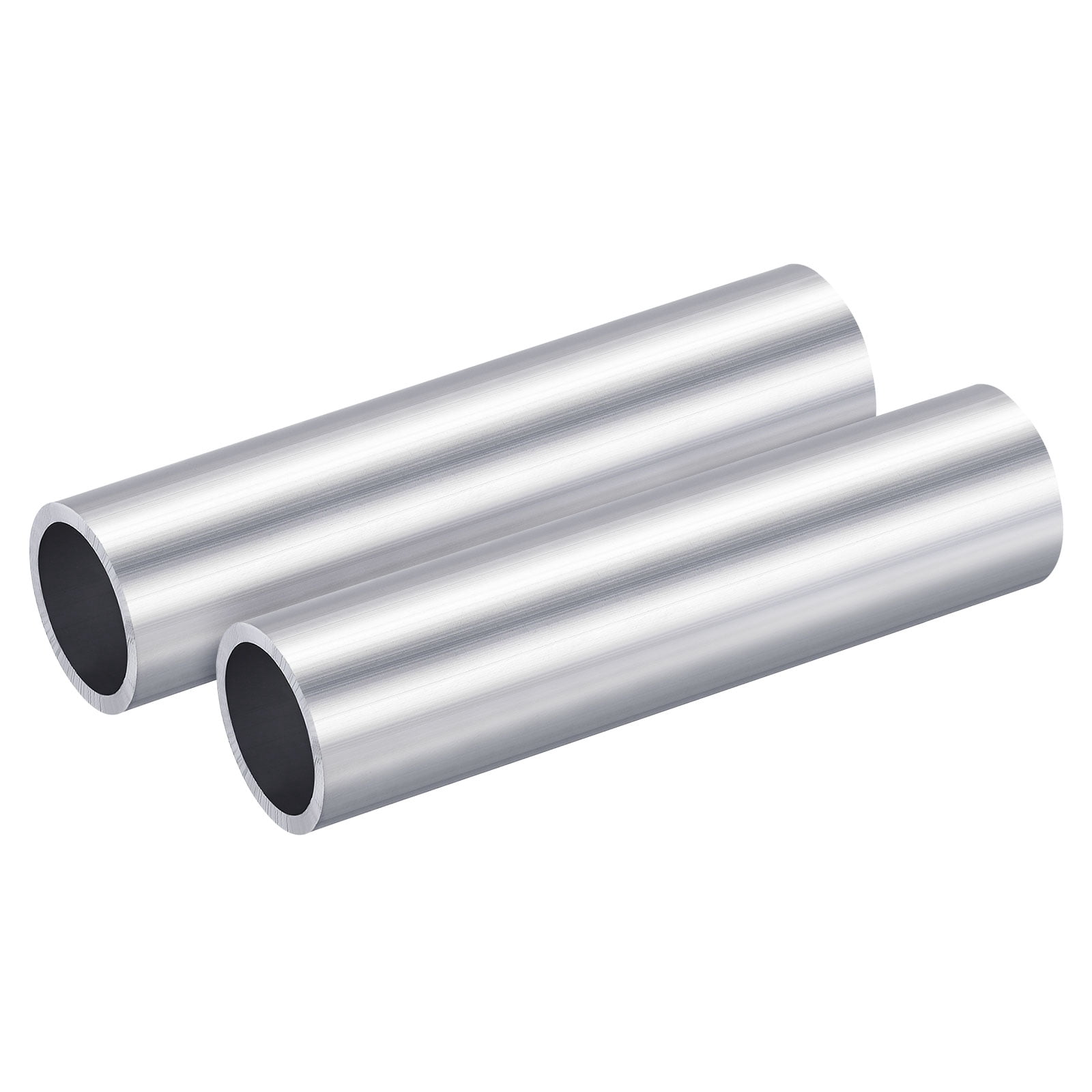 Tuberías rectas de aluminio Uxcell 6063 sin costura 25mm x 21mm x 100mm ...