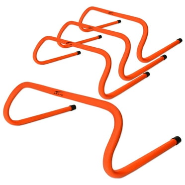 Fdit 5-Pack of Flexibility Hurdles with Adjustable Height Extenders Set ...