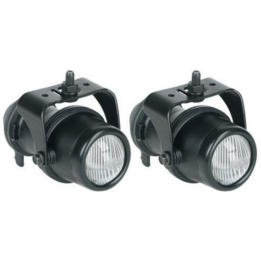 Hella Micro DE Series Halogen Fog Lamp Kit - Round (Includes 2 Lamps ...