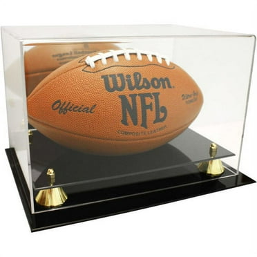 Deluxe Acrylic Football Display Case with Mirror - Walmart.com