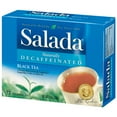 Salada Naturally Decaffeinated Black Tea Bags, 72 Ct Box, Smooth Flavor ...