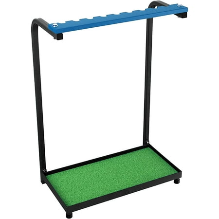 Modern 9-Hole Golf Club Holder for Men/Women, Freestanding Metal Golf ...