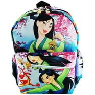 Disney Princess - Mulan Deluxe 16" Full Size Backpack - Pretty and ...