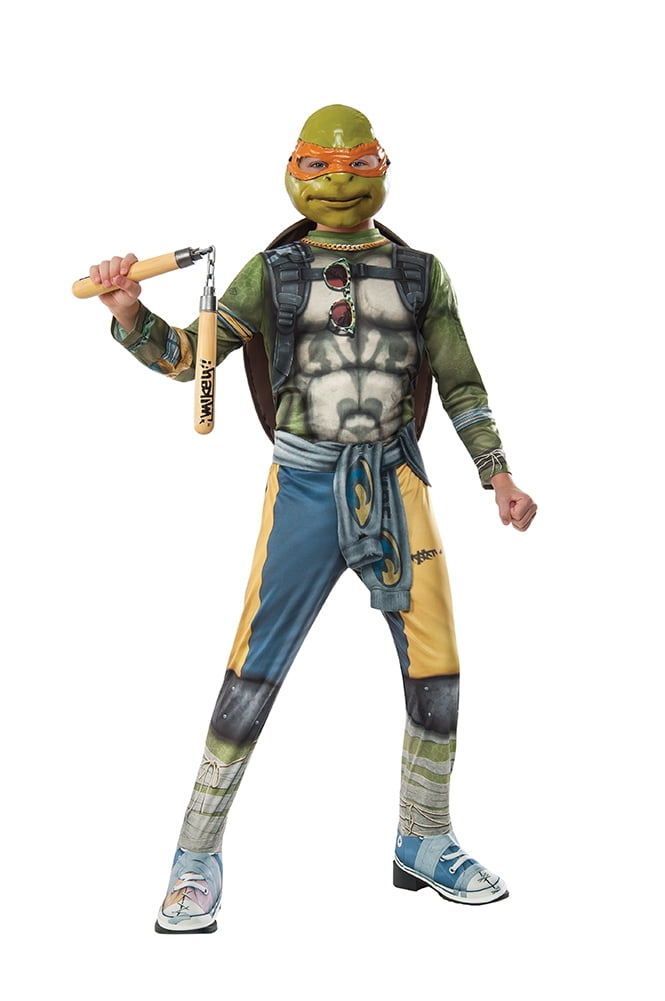 Teenage Mutant Ninja Turtle 2 Michelangelo Costume Child - Walmart.com