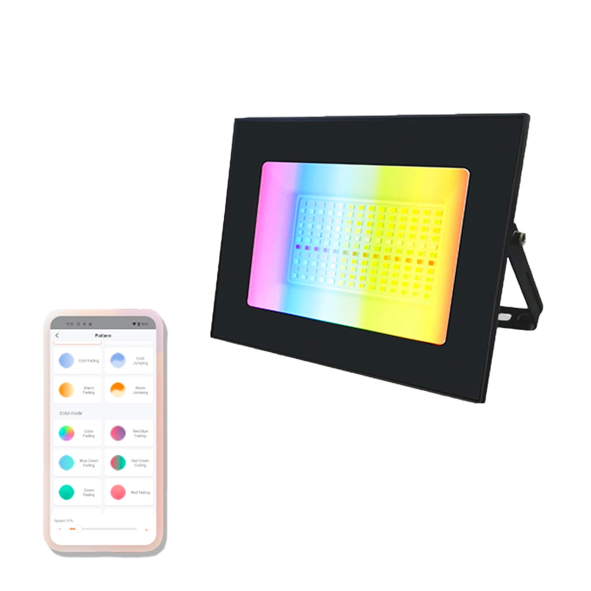 Reflector LED Inteligente RGB 20W Megaluz con Bluetooth Megaluz ...