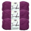 Lion Brand Yarn Vanna's Choice Silver Heather Medium Acrylic Yarn 3 ...