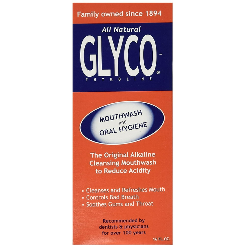 Glyco-Thymoline Liquid 16 oz (Pack of 3) - Walmart.com - Walmart.com