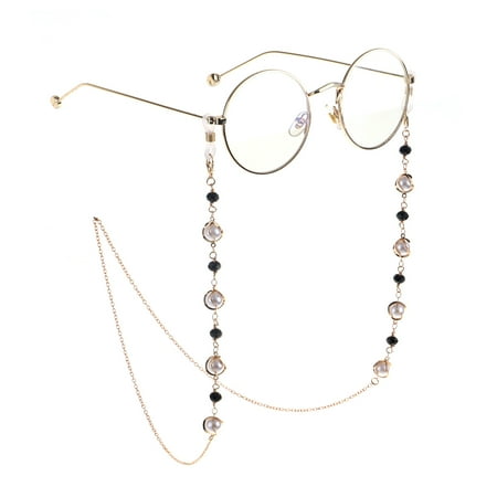 Glasses Chain for Women Pearl Eyeglass Chain Girls Pearl crystal ...