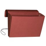 Smead Redrope Expanding Wallets 5.25" with Cord 10/BX Legal (71111 ...