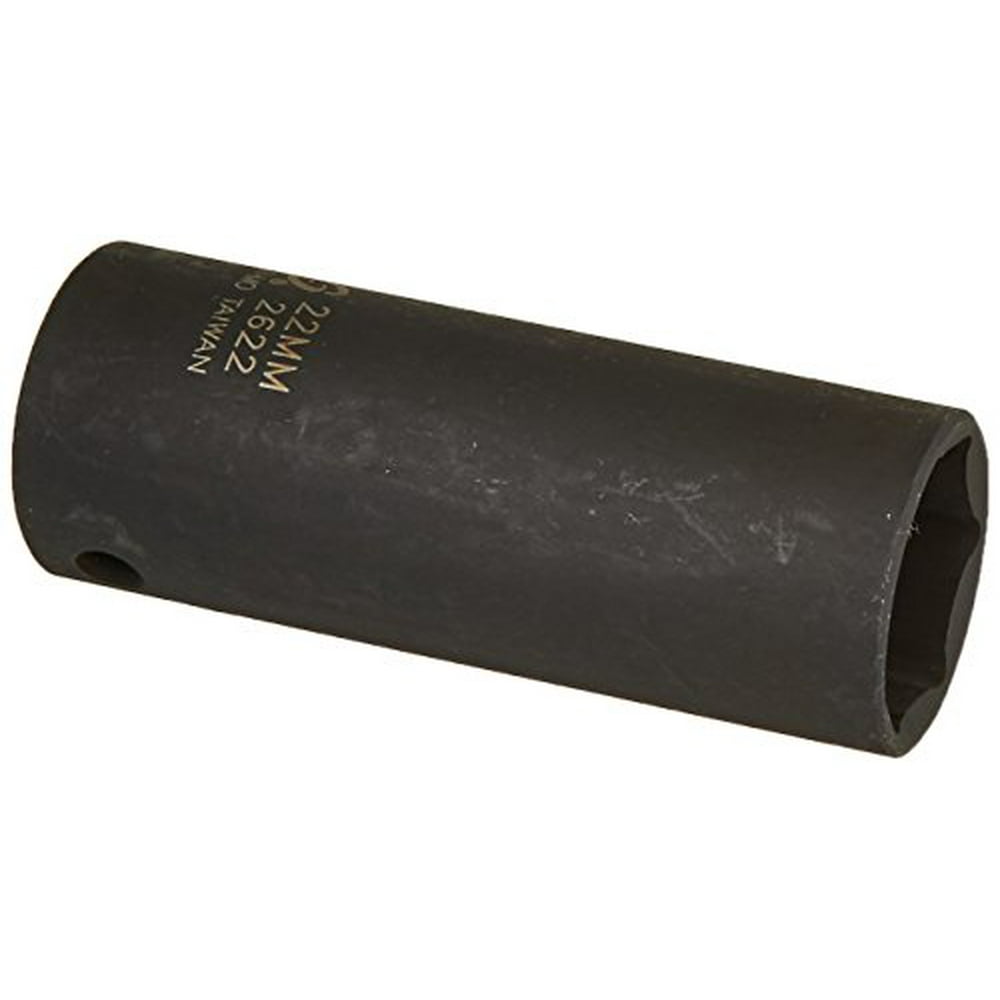 Sunex 2622 1/2-Inch Drive 22-Mm Extra Thin Wall Deep Impact Socket ...