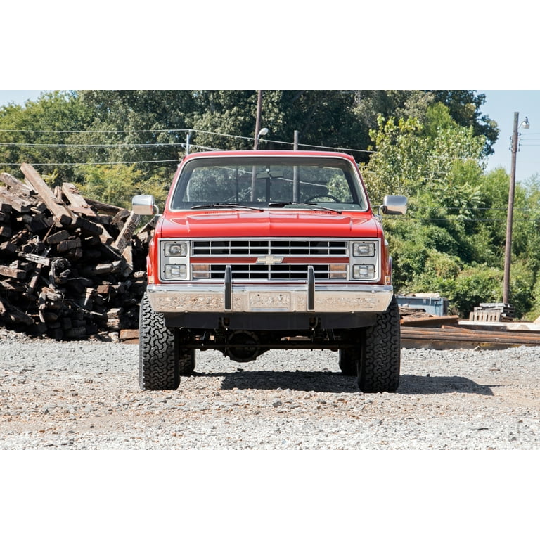 85 Chevy Truck Lift Rough Country 4" Lift Kit For 1977 1987 GM C10/C15