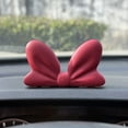 Car Interior Accessories Dashboard Mount Bowknot Ornament Center ...