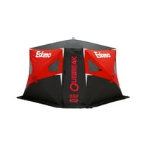 Eskimo 38400 Eskape 2600 Ice Fishing Flip Shelter with Two Side Doors ...