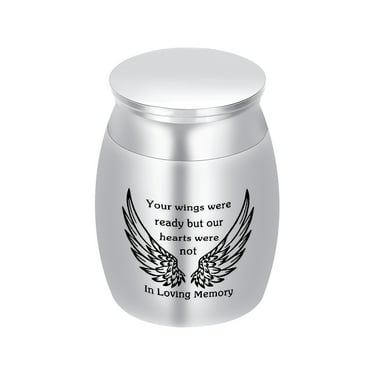 Handcrafted Angel Wings Revolver Wooden Cremation Urns for Human Ashes ...
