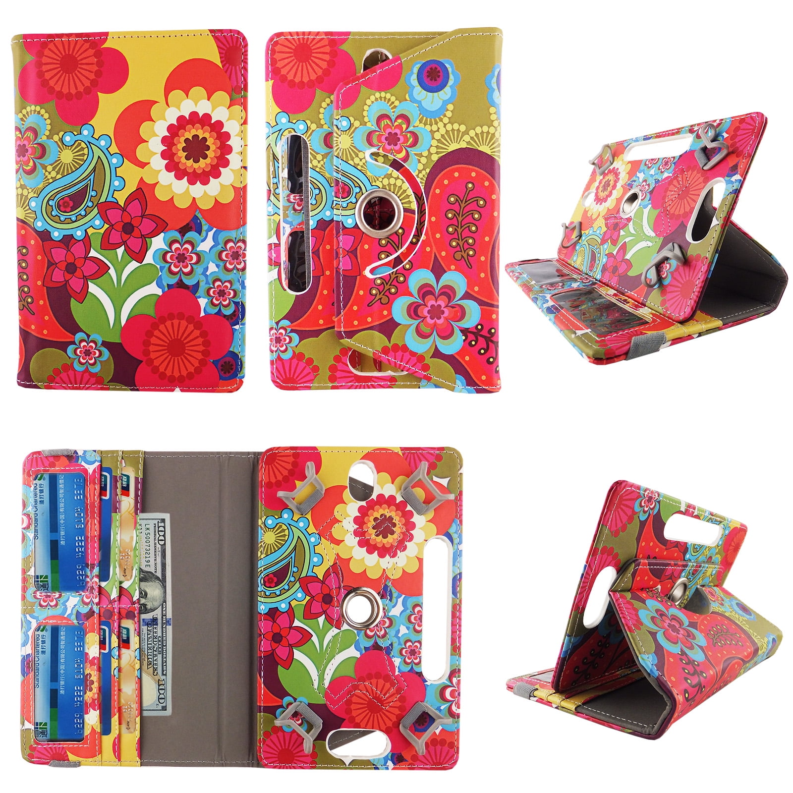 Wallet style for Digiland tablet case 7 inch for android tablet cases 7 ...