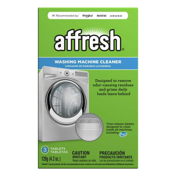affresh Washing Machine Cleaner, 3 Count - Walmart.com - Walmart.com