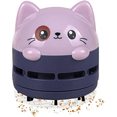 Mini Desktop Vacuum Cleaner, Mini Crumb Vacuum Cleaner, Low Noise ...