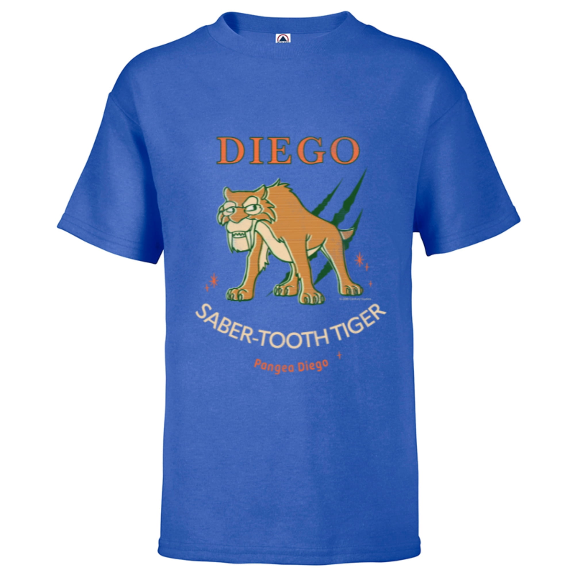 Ice Age Diego Saber-Tooth Tiger Halftone - Short Sleeve T-Shirt for ...