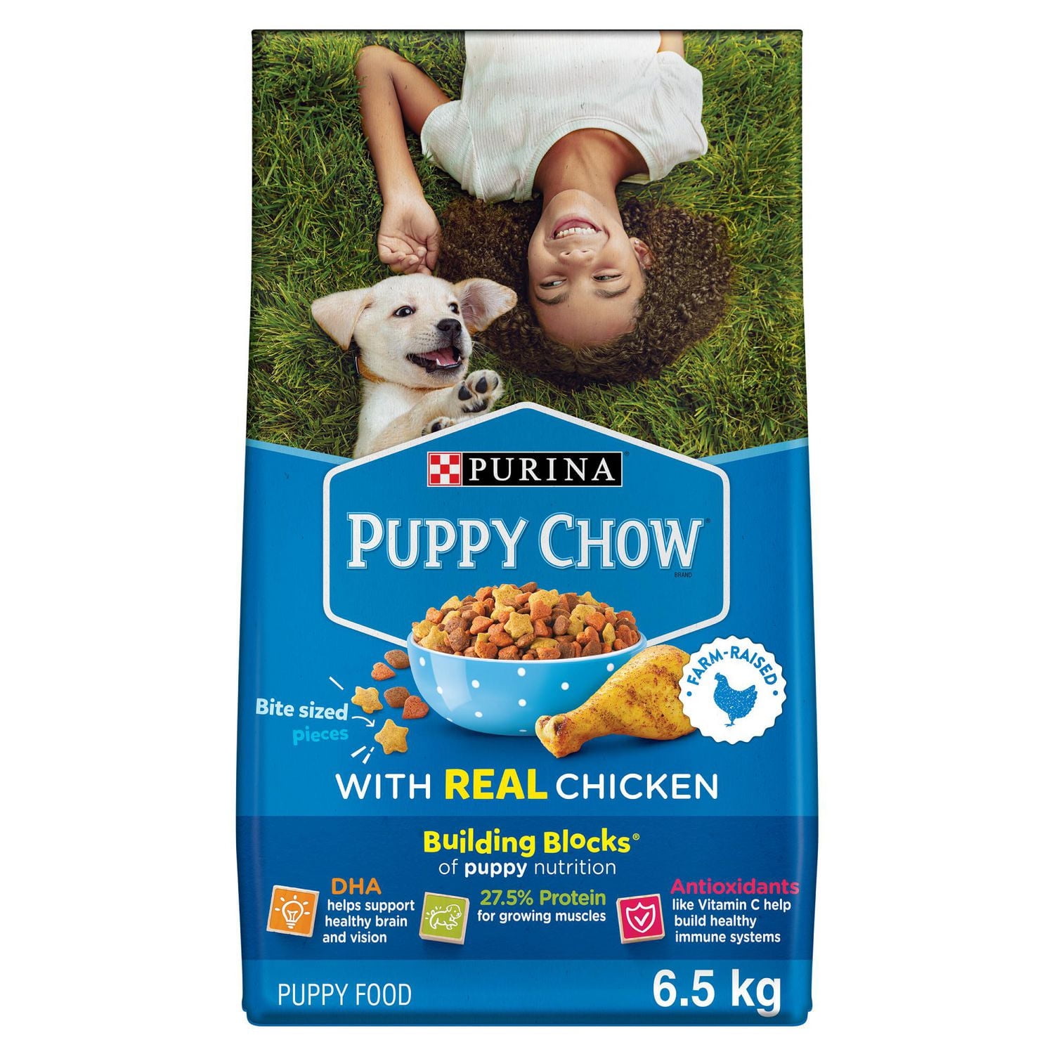 Purina Puppy Chow Complete with Real Chicken, Dry Puppy Food, 2kg-11 ...