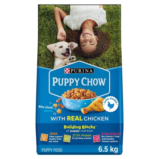 Purina Puppy Chow Complete with Real Chicken, Dry Puppy Food, 2kg-11 ...