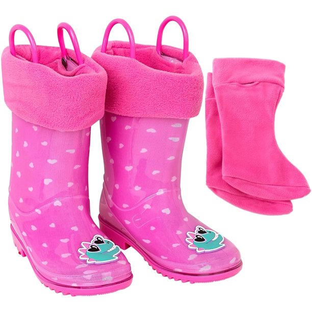 Addie & Tate Unisex Rain Boots Kids & Toddlers - Size 8T-12 - Dino ...