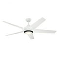 Ceiling Fan with Light Kit with Transitional Inspirations 13.5 inches ...