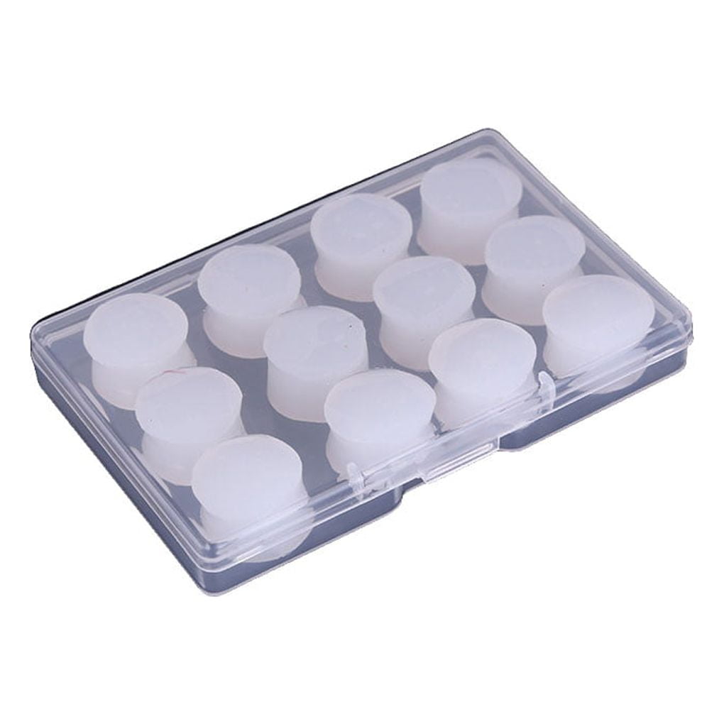 Click here for Xingzhi 12pcs Silicone Ear Plugs Solid Color Anti-... prices