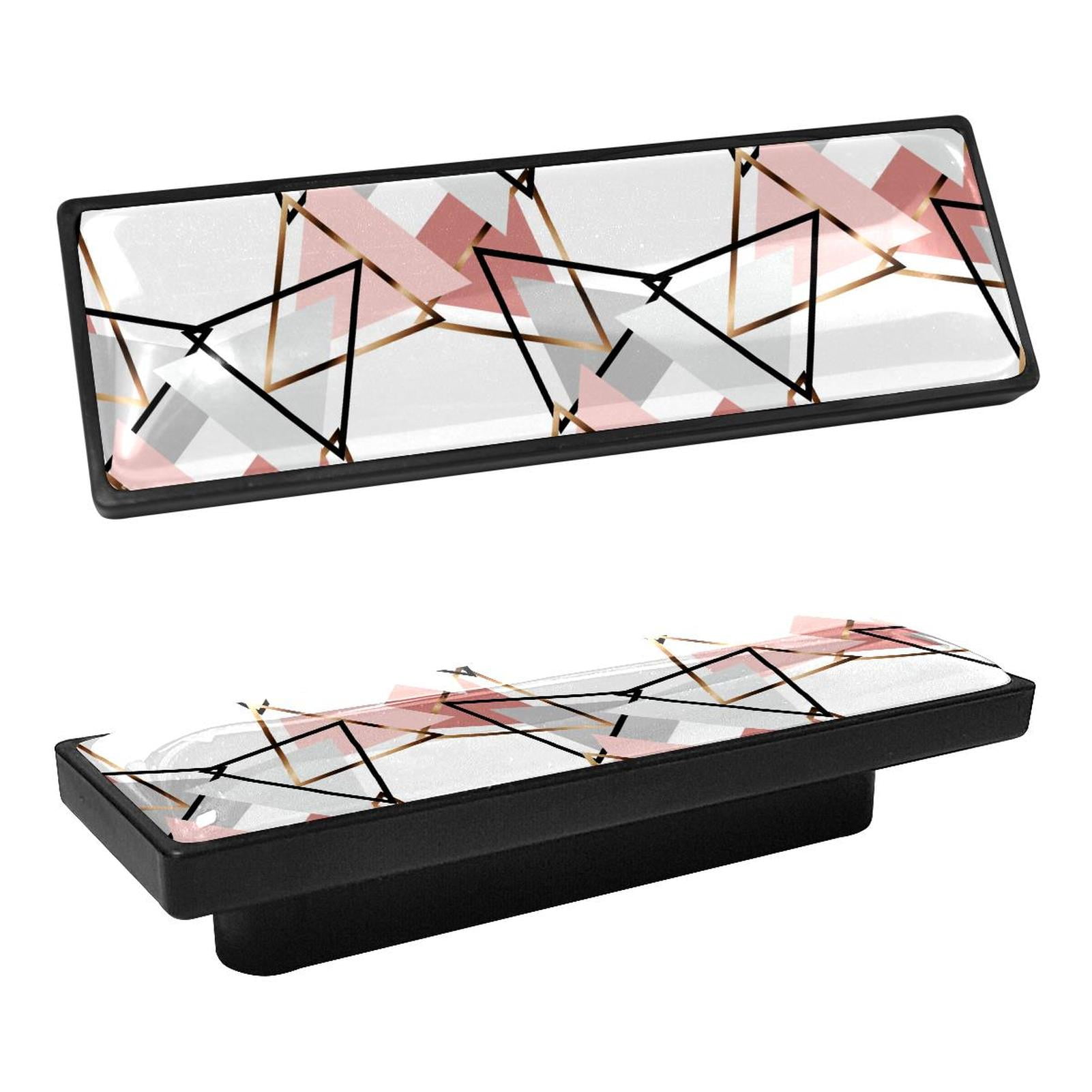 4 Pcs Rectangle Cabinet Handle Cupboard Knob Drawer Pulls Handle ...