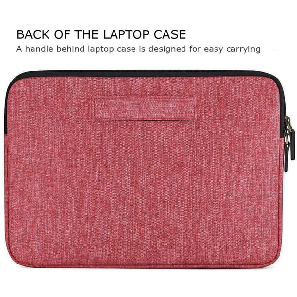 Domiso 14 Inch Waterproof Laptop Sleeve Canvas With Back Handle Case