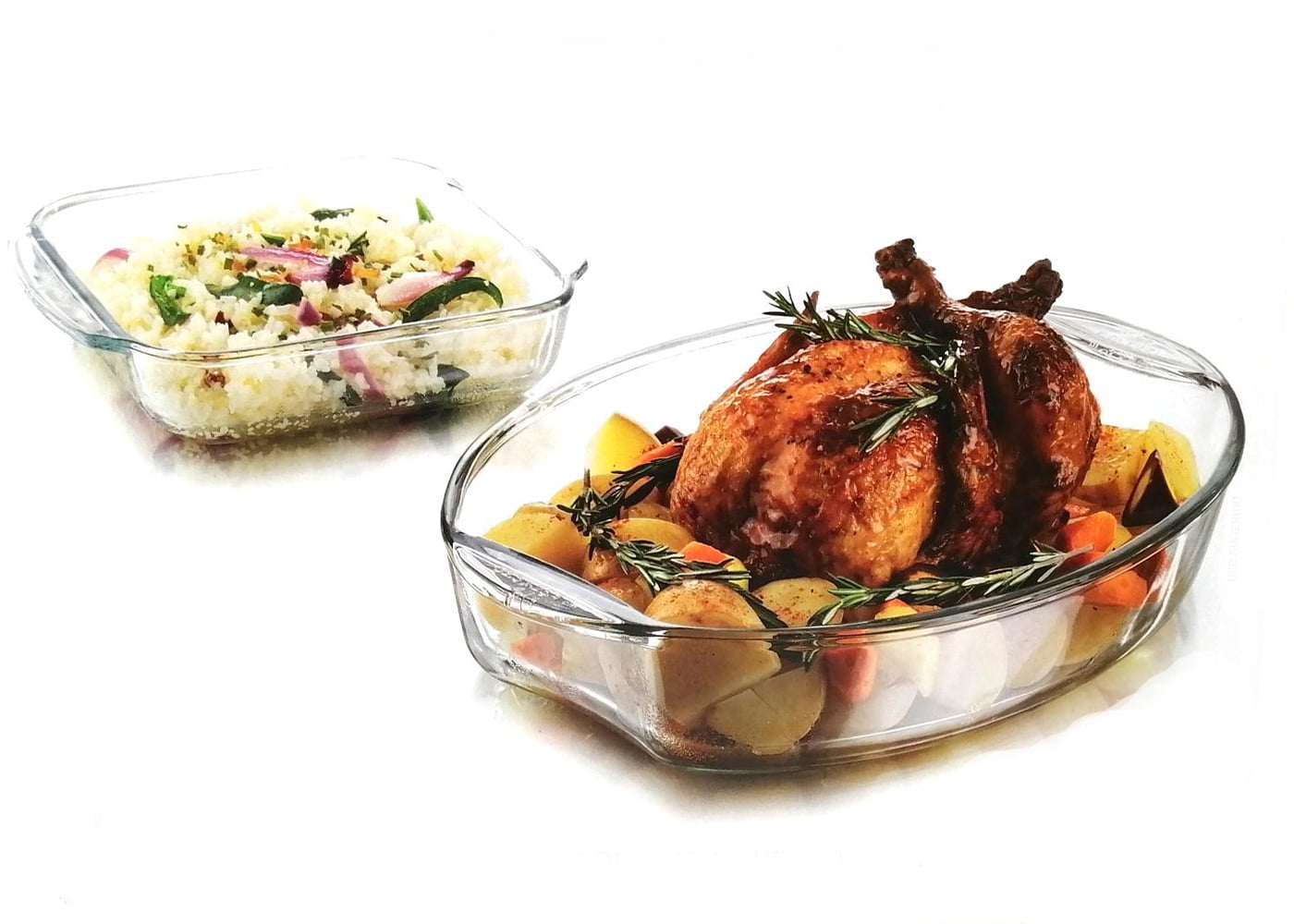 Refractarios de Vidrio para Horno Cocktail Corner | Juego de 2 Piezas ...