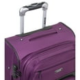 Rolite Explorer 3-Piece Expandable Spinner Luggage Set - Purple ...