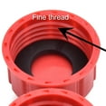 CM Concepts Fine Thread Replacement Solid Caps for Blitz, 4 Pack ...