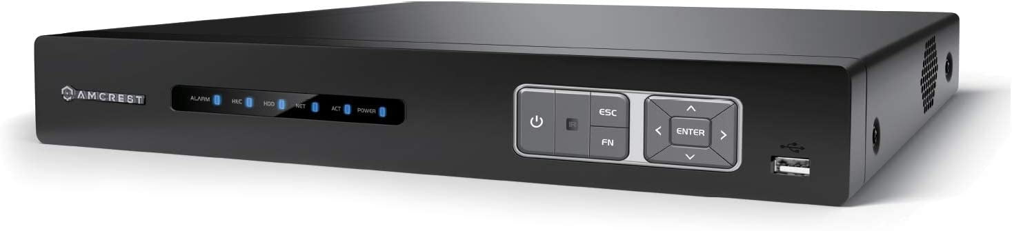 Amcrest 4K UltraHD 8 Channel AI DVR Security Camera System Recorder ...