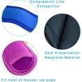 Neoprene Ice Pop Sleeves Freezer Pop Holders Anti-Freeze Bags for ...