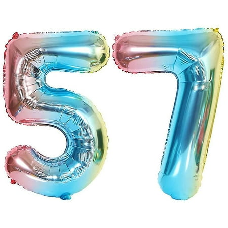 Balloon Number Huge Aluminum Foil Balloon Number Birthday Decoration ...