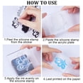 Clear Silicone Stamps for DIY Scrapbooking Photo Album Decorative Cards ...