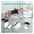 Foldable Weight Bench 660LBS Adjustable Workout Bench with Headrest - Heavy Duty Sit-Up Bench ...
