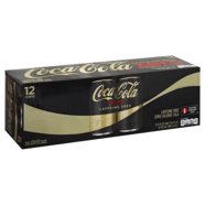 Caffeine-Free Coke Zero, Refreshing Carbonated Soft Drink, 12-Oz Cans ...