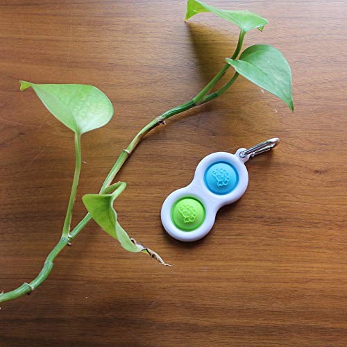 Fat Brain Toys Simpl Dimpl - Blue/Lime - Simpl Dimpl - Simple Dimple ...