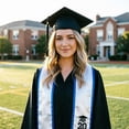 Class of 2026 Satin Graduation Stole Embroidered Congrats Grad Sash for ...