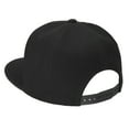 Classic Plain Snapback Hat, Hip Hop Style, Flat Bill, Solid Color ...