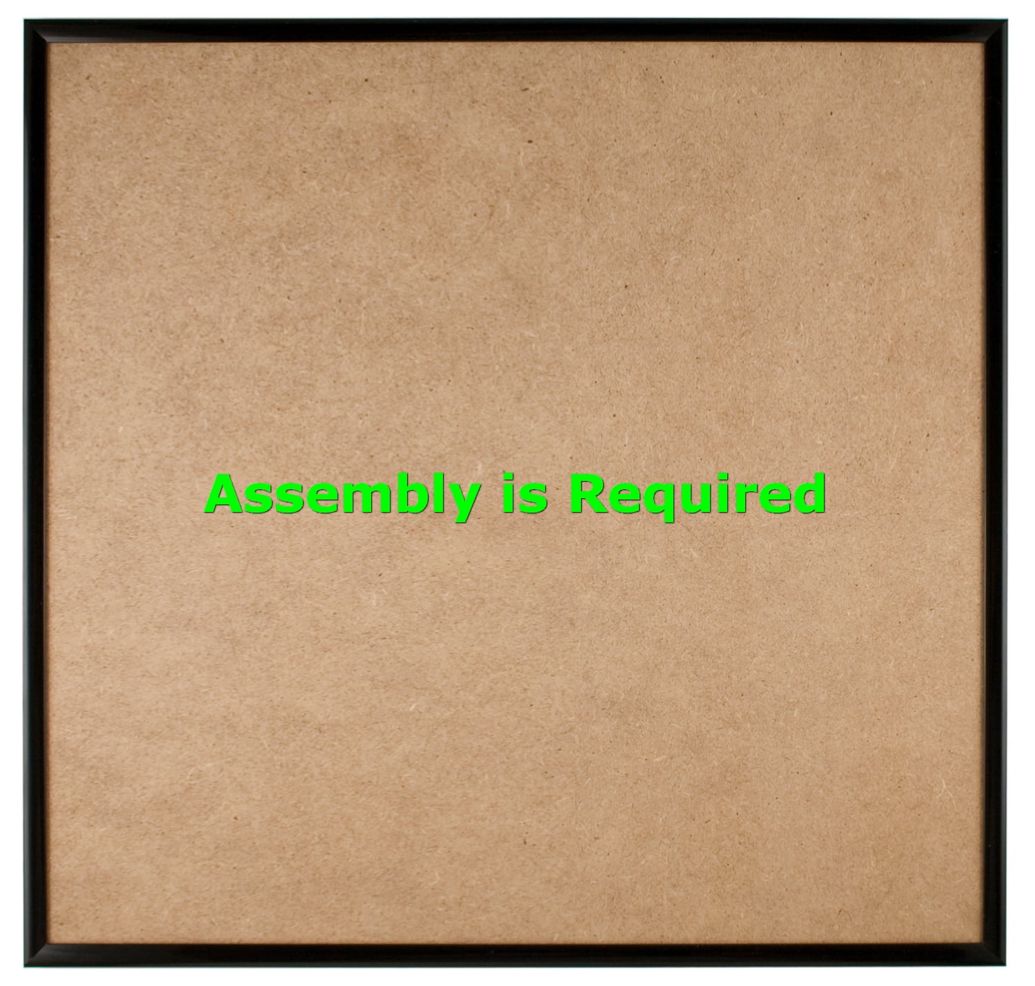 Quadro Frames 15x15 inch Picture Frame, Black, Style P375-3/8 inch Wide ...