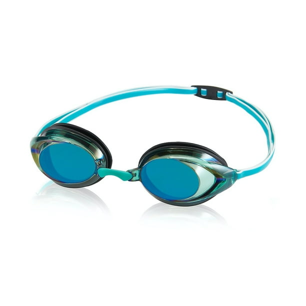 Speedo Vanquisher 2.0 Mirrored Adult Swim Goggle, Black/Blue - Walmart ...