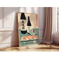 Affixzi Japanese Sushi Food Wall Art - Vintage Cuisine Print for ...