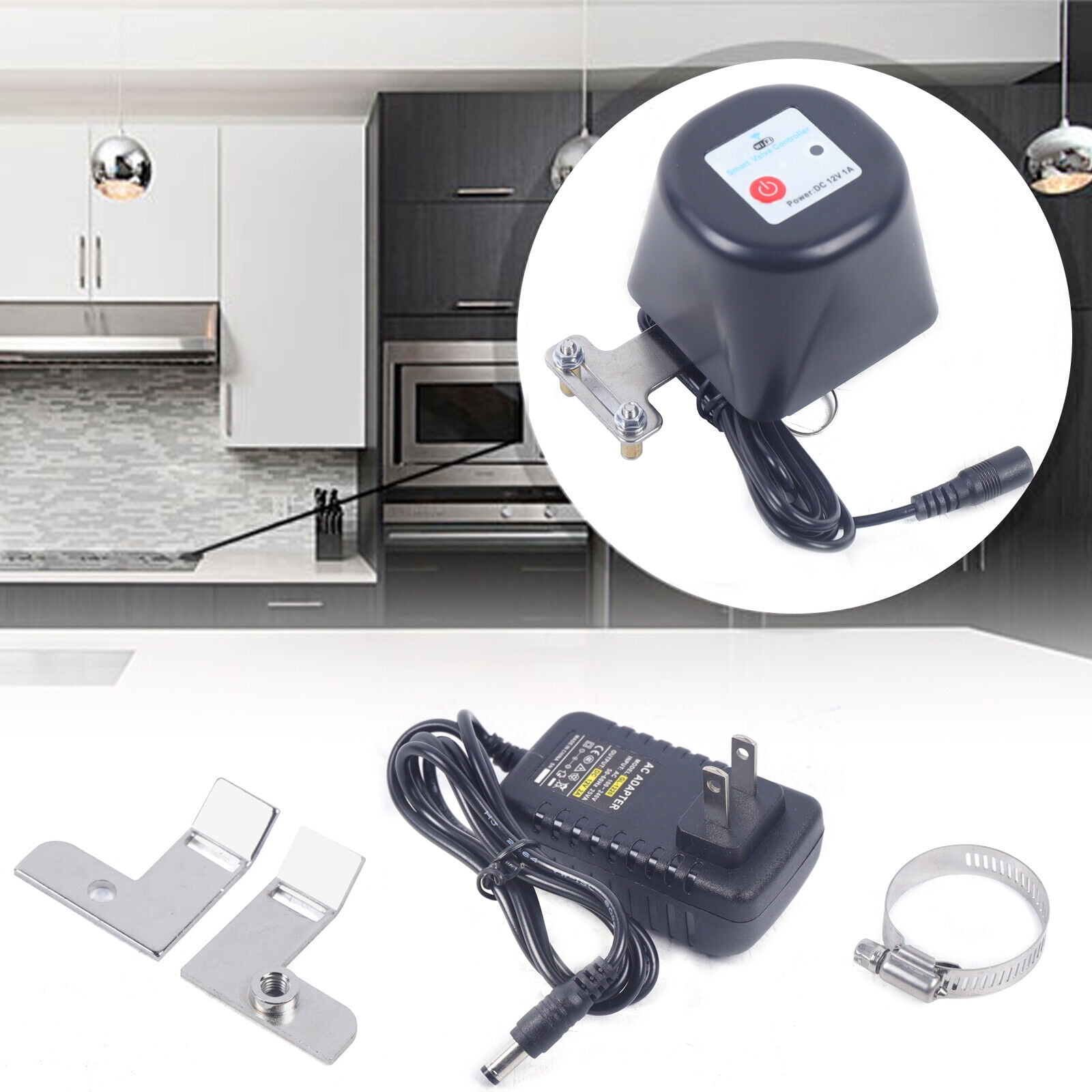 TOOL1SHOoo Smart Water Valve, Wireless Smart Remote Control Water/Gas ...