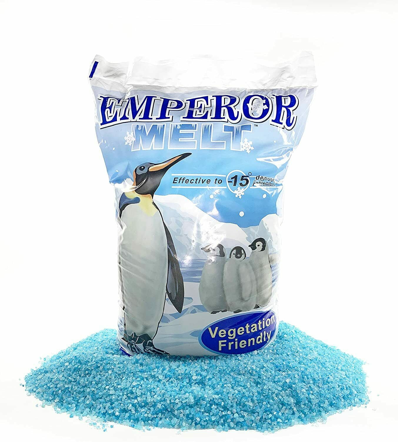 Blue Emperor Ice Melt Environmentally Friendly and Pet Safe Ice Melt 50 ...