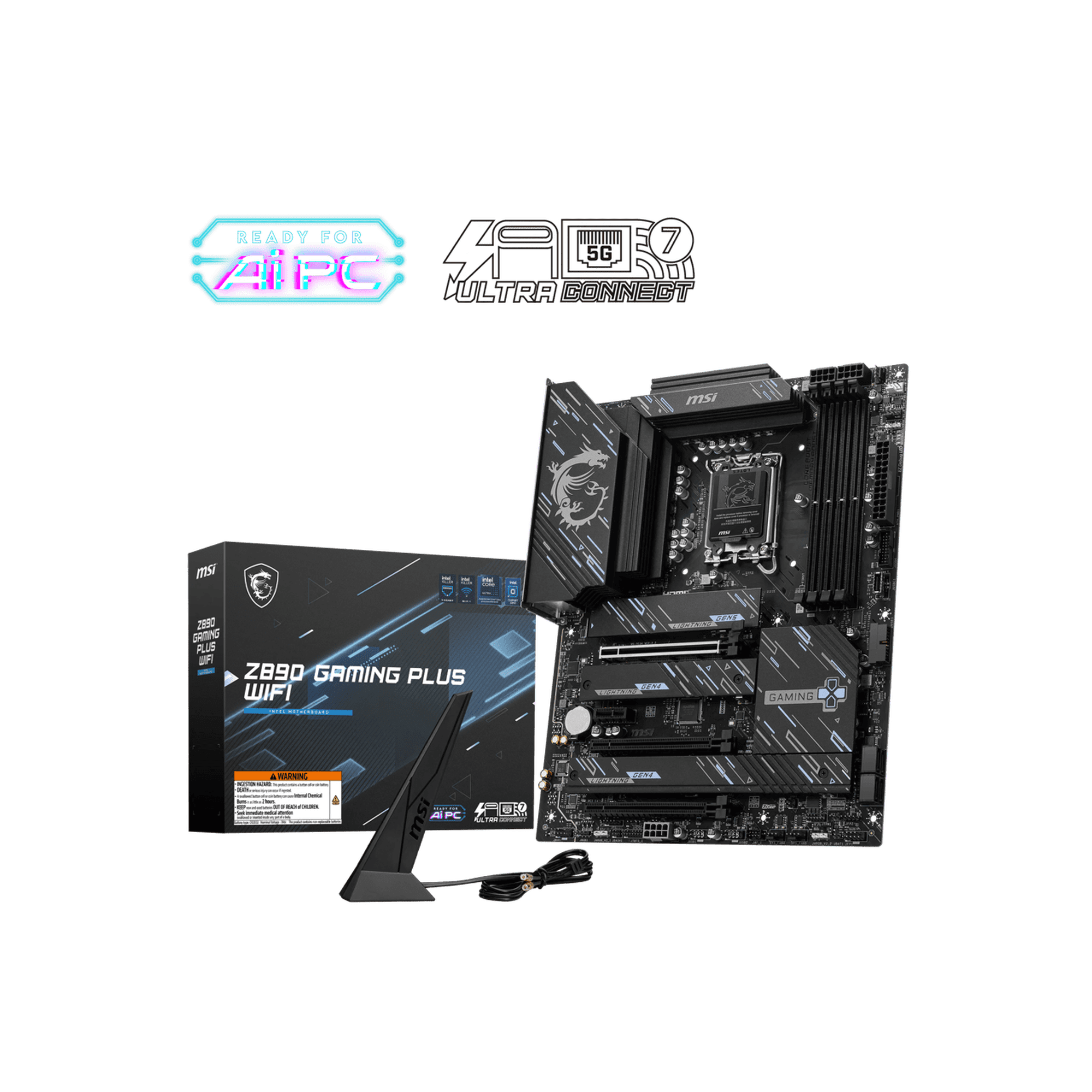 Click here for Msi Z890 Gaming Plus Wifi Lga 1851 Intel Z890 Sata... prices