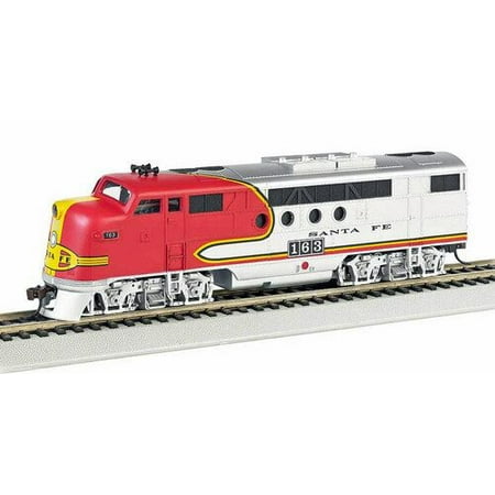 BACHMANN Santa Fe Warbonnet Ft Ho Scale Dcc Sound Train Engine ...